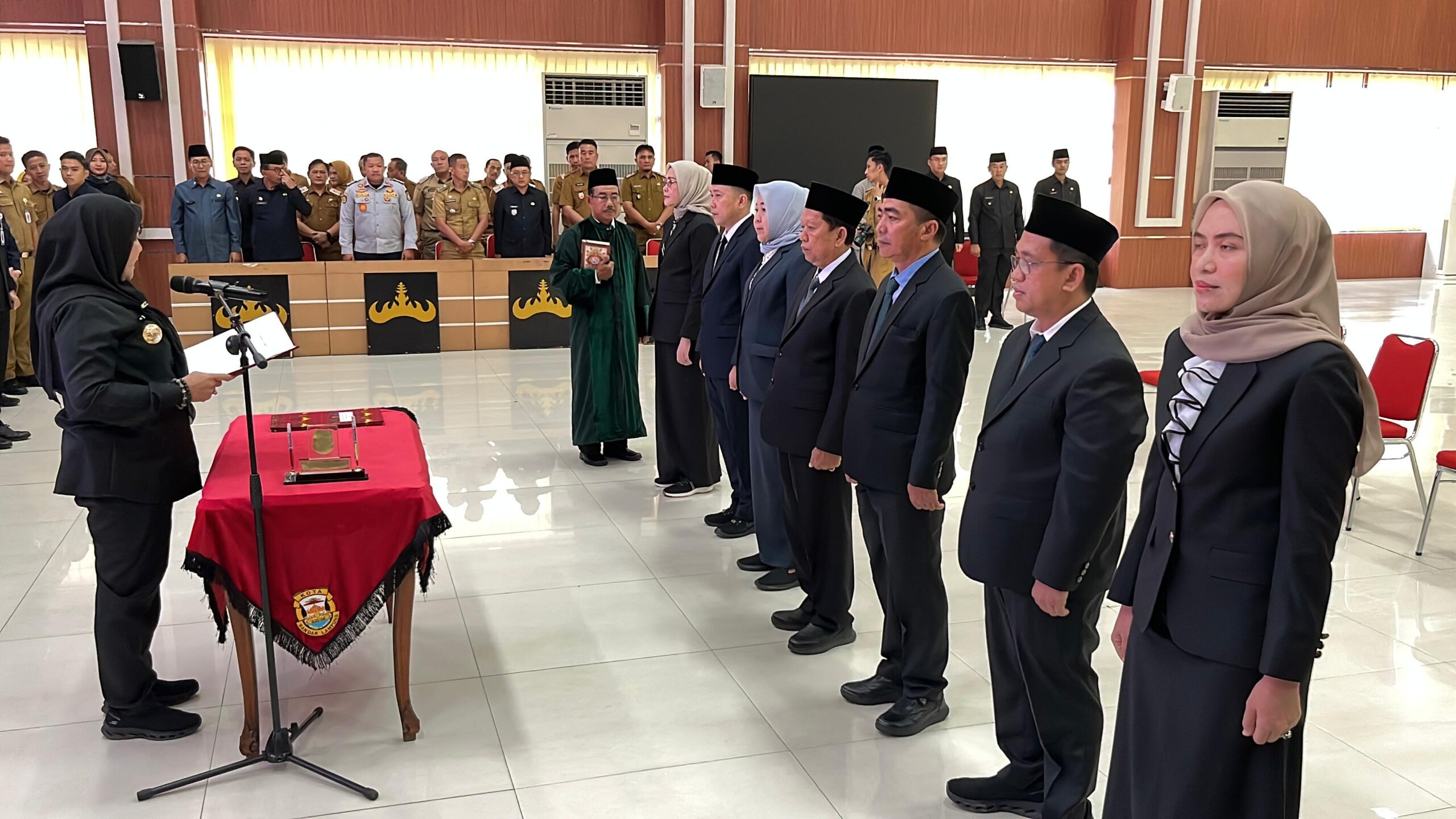Wali Kota Bandar Lampung Lantik Pejabat Eselon II, Ini Daftarnya ...